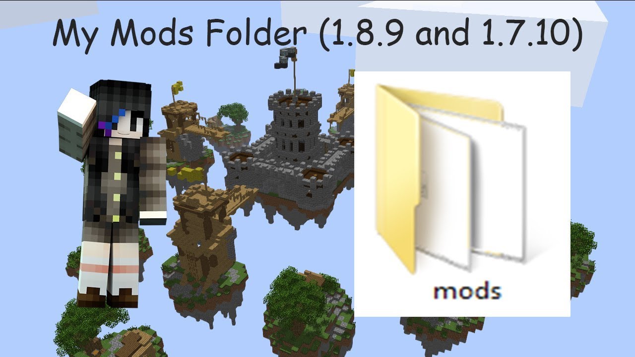 Mods Folder Release! (1.8.9 and 1.7.10) - YouTube