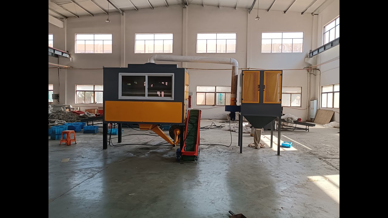 ES-1800 Electrostatic separation machine - YouTube