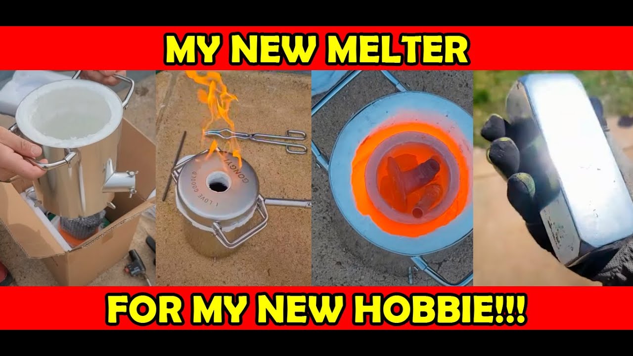 HOW TO MELT METALS for beginners!!!🔥 - YouTube