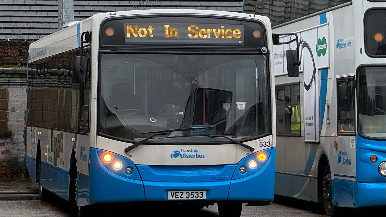 Translink Ulsterbus | ADL Enviro300 Volvo B7RLE 519 | Route 377B ...