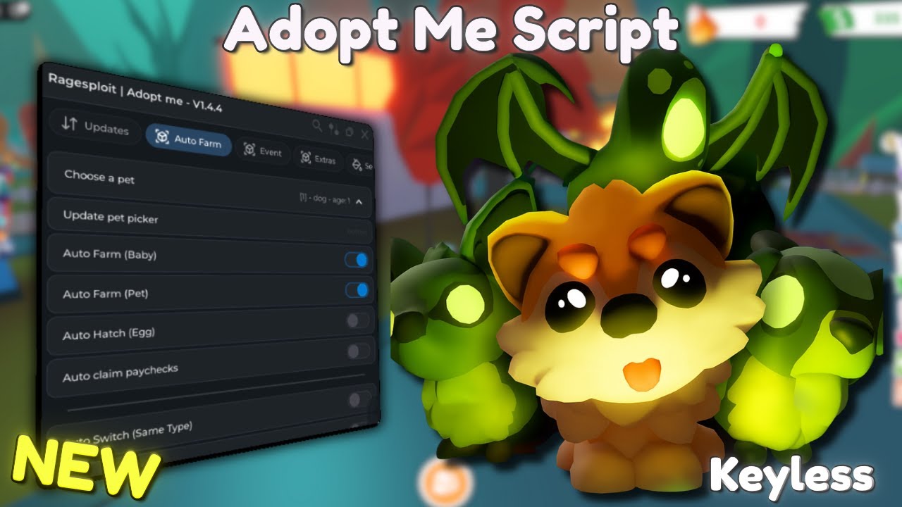 *NEW* Adopt Me Script [ Pastebin 2025 ] Keyless - YouTube