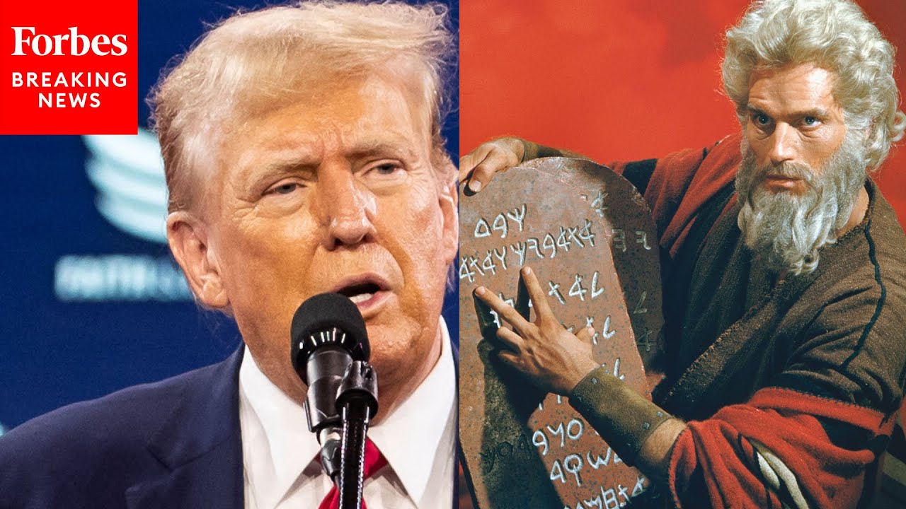 Trump Talks About Louisiana's Ten Commandments Law At Event For ...