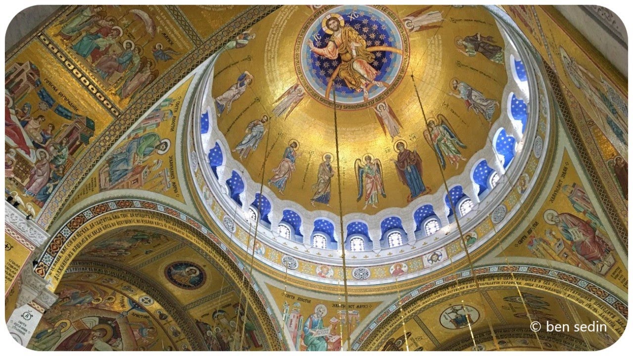 Hram Svetog Save - novi mozaik | Church of Saint Sava, Belgrade - YouTube