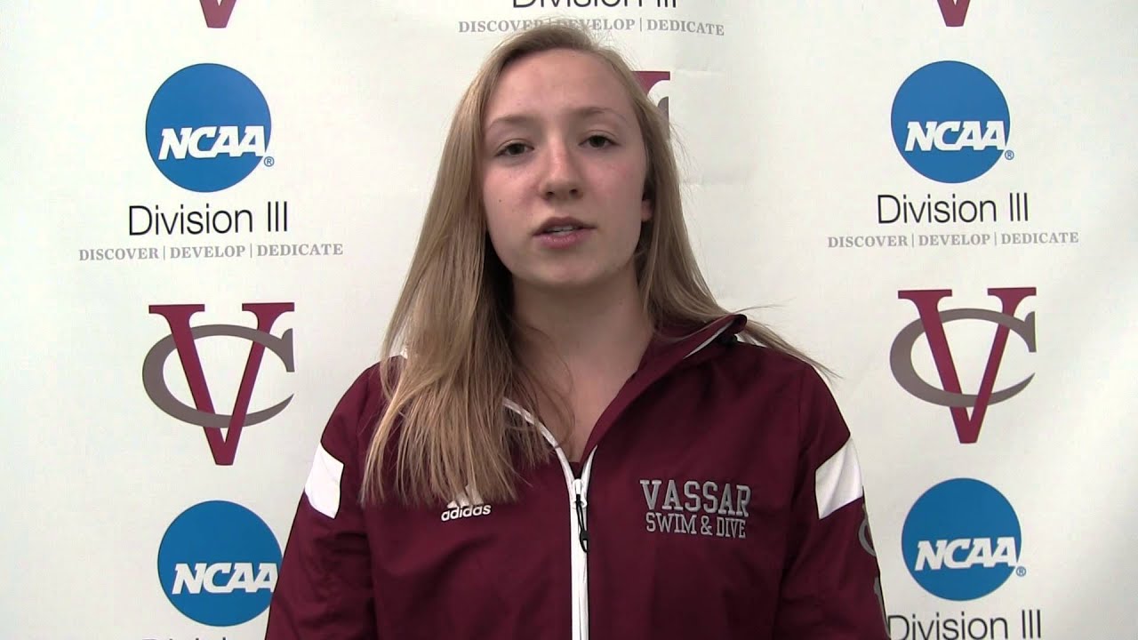 Vassar Women's Swimming & Diving - Cali Corbett - YouTube