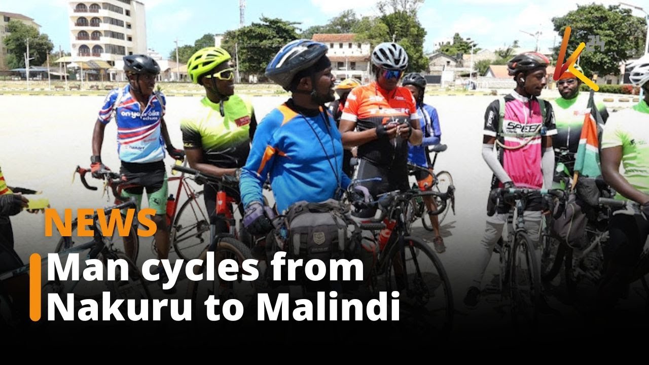 Man cycles from Nakuru to Malindi to raise awareness on mental health ...