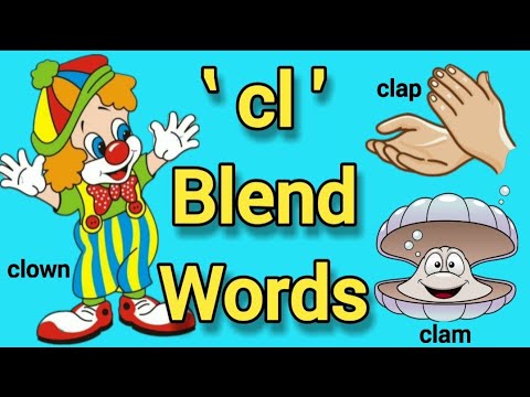 Cl blend words song/CL blend words for kindergarten/ blend words for ...