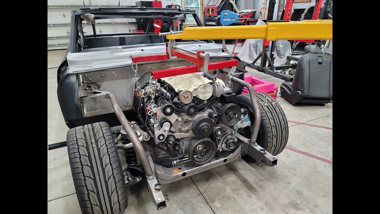 Easiest Way to Replace an Engine "IF" You Have a Car Lift - YouTube