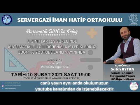 SİHO'LU 8'LER YAZAR SALİH AYTAN'LA BULUŞUYOR