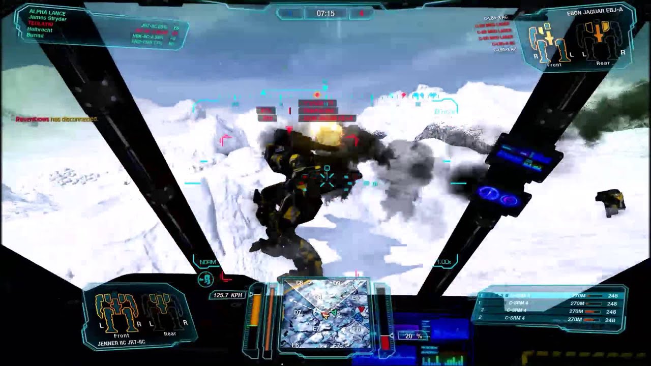 MechWarrior Online - Jenner IIC Skin of Our Teeth - YouTube