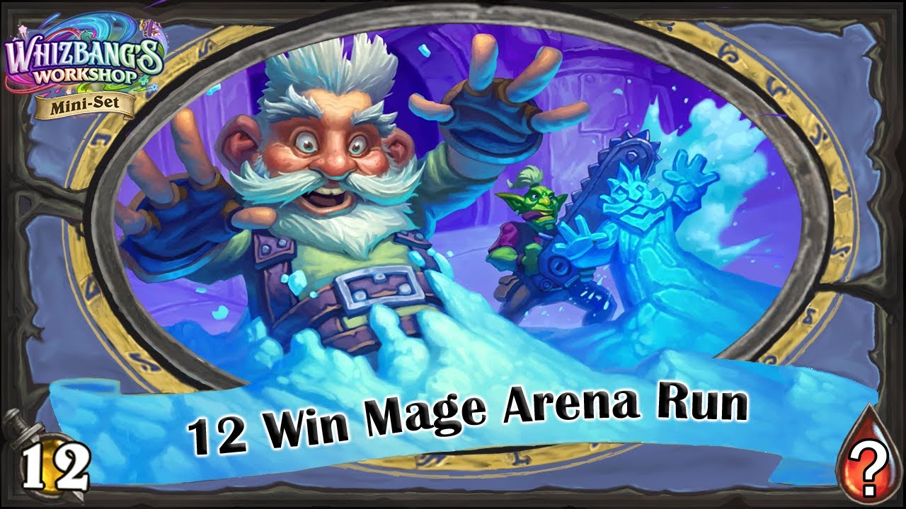 Another Galactic Orb Deck!! 12 Win Mage Hearthstone Arena Run - YouTube