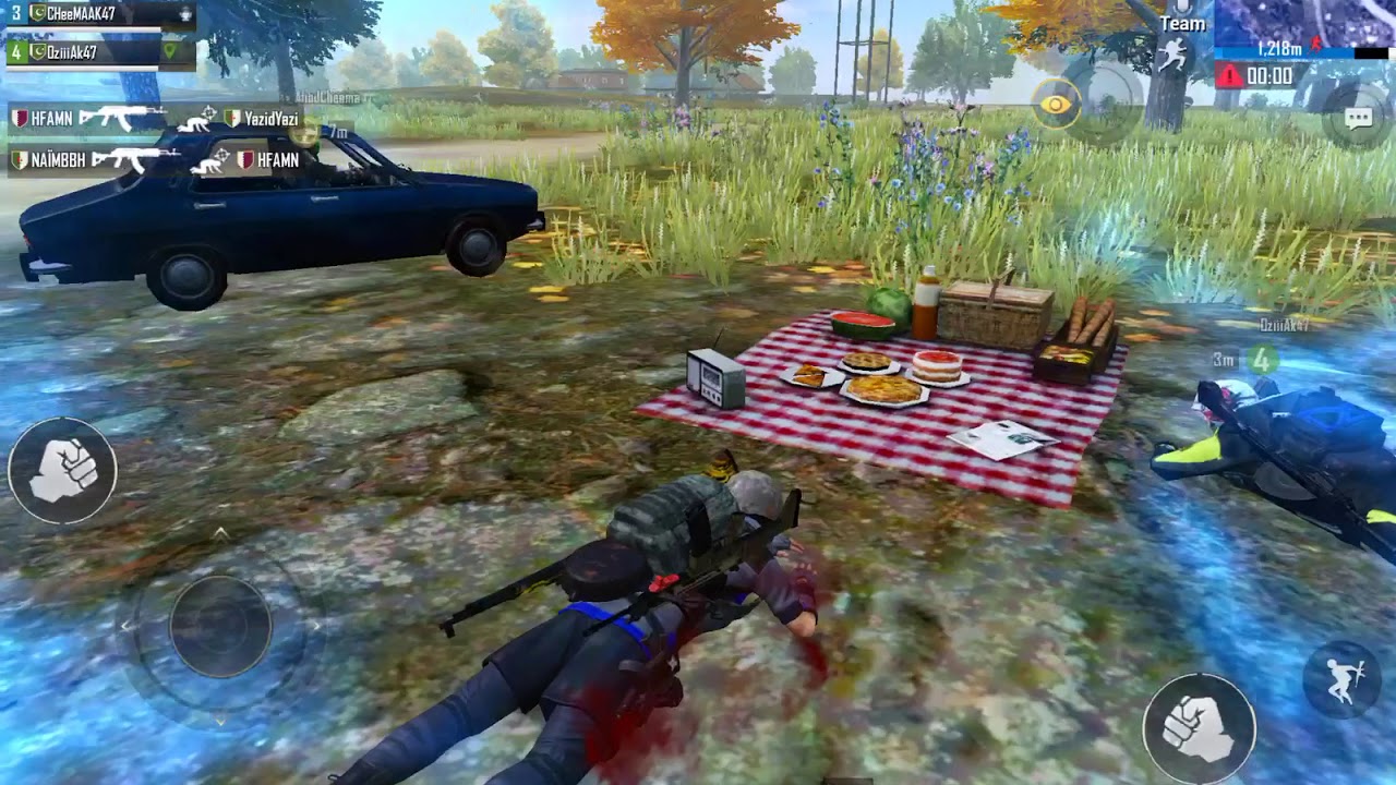 Lunch time in PUBG with song area zharkhi - YouTube