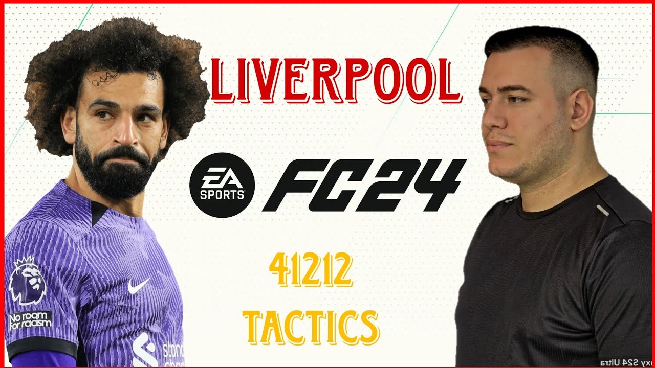LIVERPOOL - 41212 FORMATION TACTICS & PLAYER INSTRUCTIONS! FC 24 - YouTube