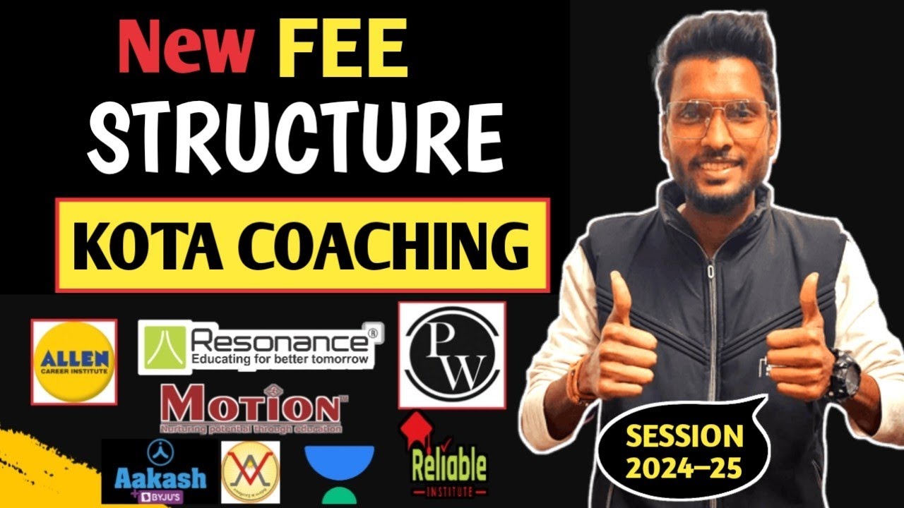 New Fee Structure of KOTA COACHING Session 2024–25 - YouTube