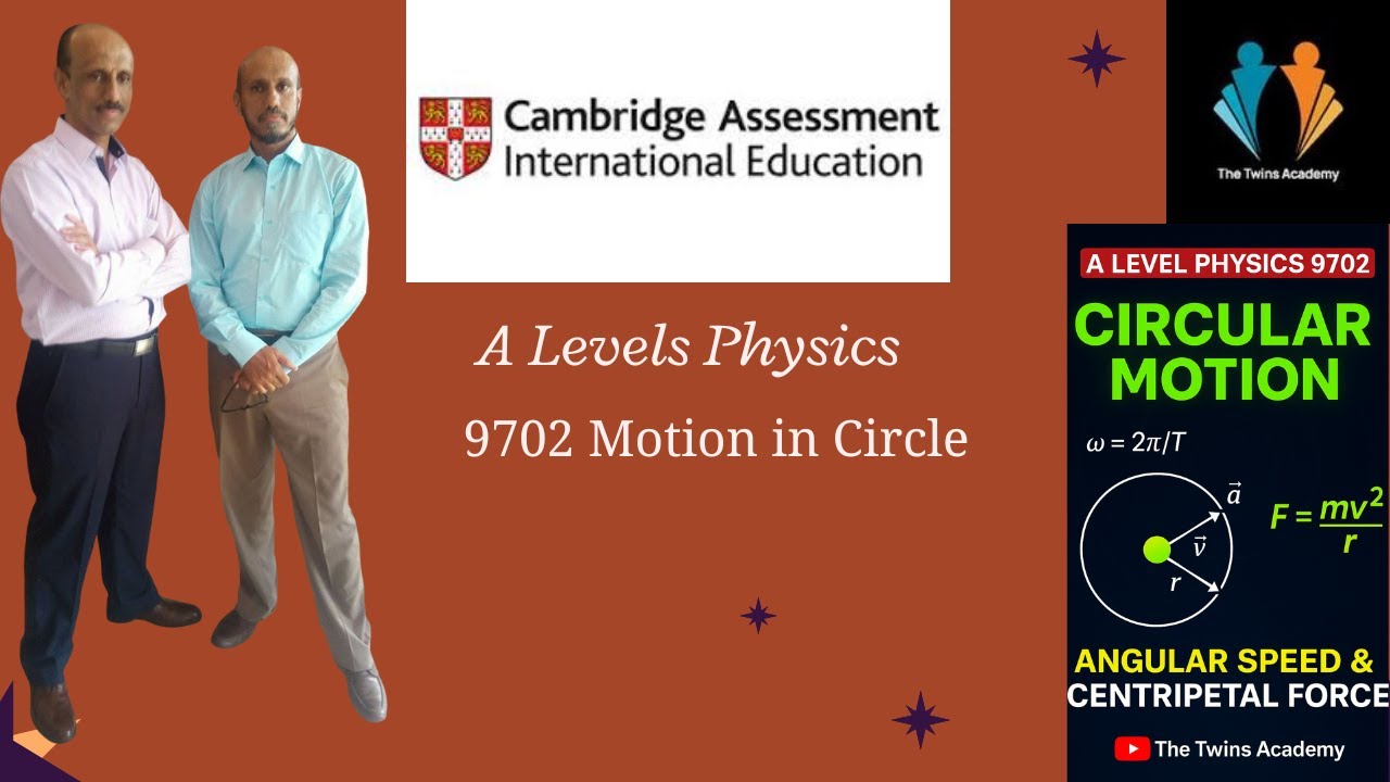 Motion in a circle | Circular Motion Kinematics | A2 | Cambridge A ...
