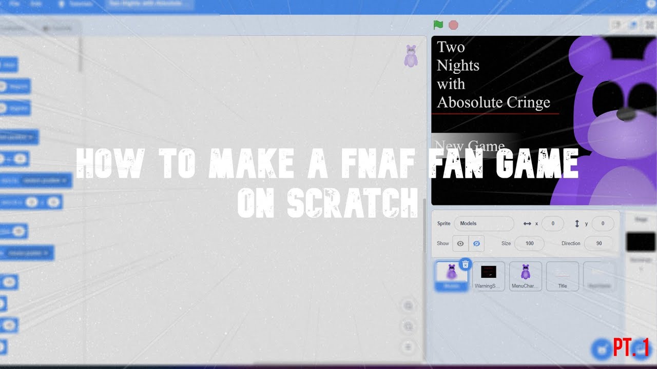 How to make a HIGH QUALITY FNAF FANGAME on SCRATCH (Part 1) - YouTube