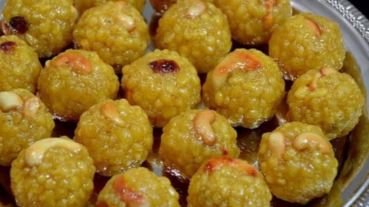 boondhi laddu in tamil|laddu recipe in tamil|பூந்தி லட்டு|easy method ...
