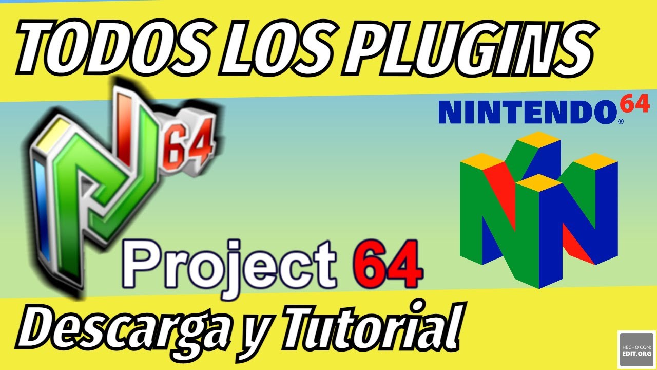 TODOS LOS PLUGINS PROJECT64. Descarga e instalación - YouTube