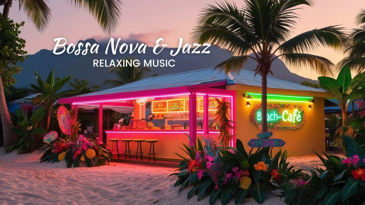 Sunset Neon: Chill Jazz Vibes for a Radiant Evening - YouTube