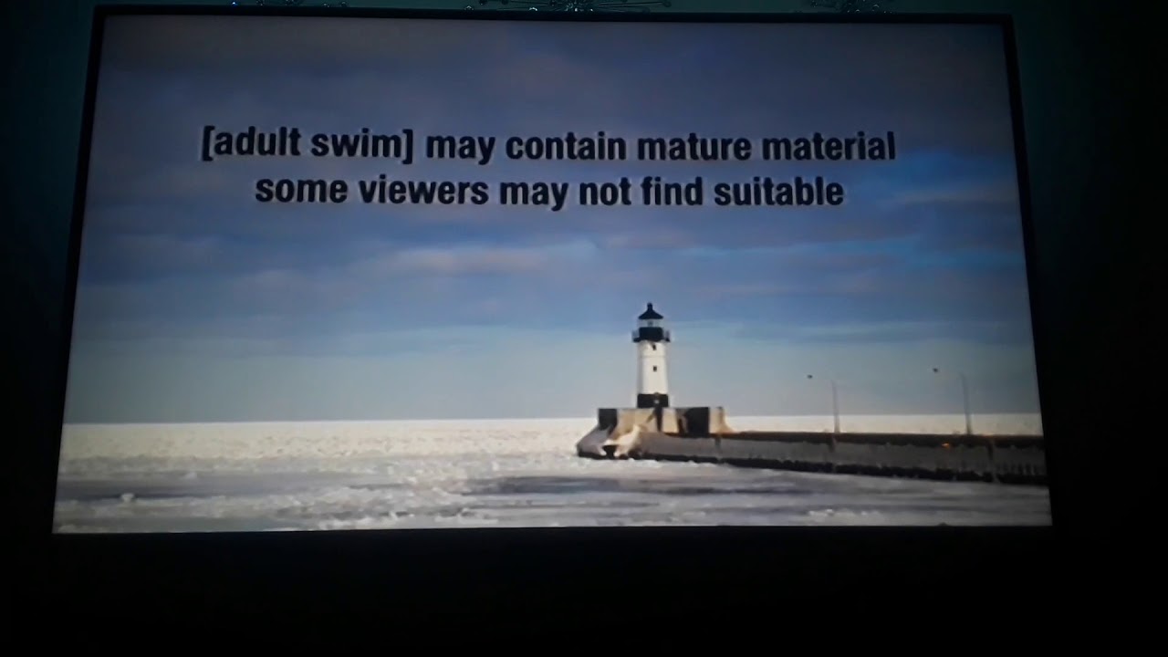 Watching the 4th adult swim disclaimer - YouTube