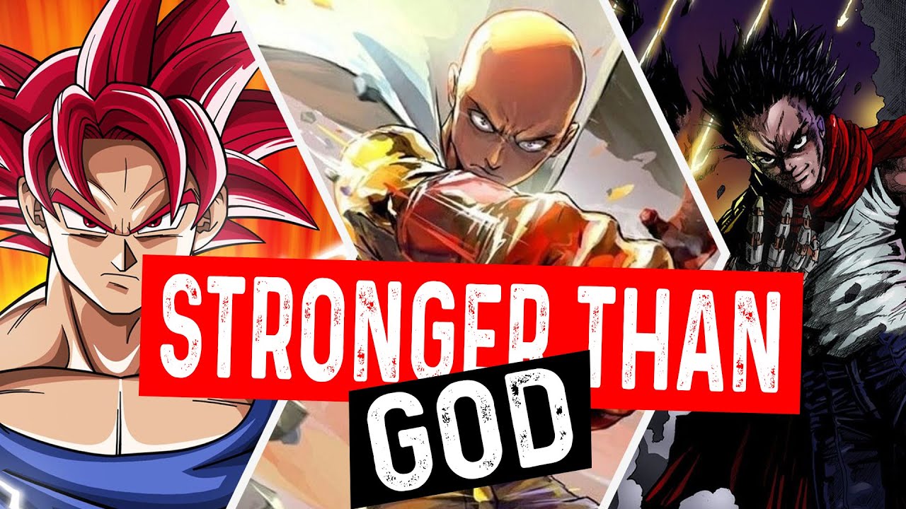 Top 10 POWERFUL Anime characters - CAN Defeat GODS!!! - YouTube