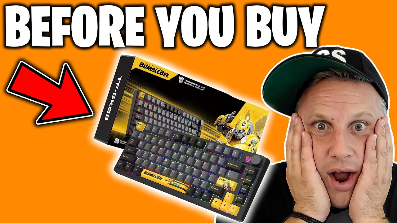 Watch BEFORE Buying This Transformers Bumblebee Keyboard! - YouTube