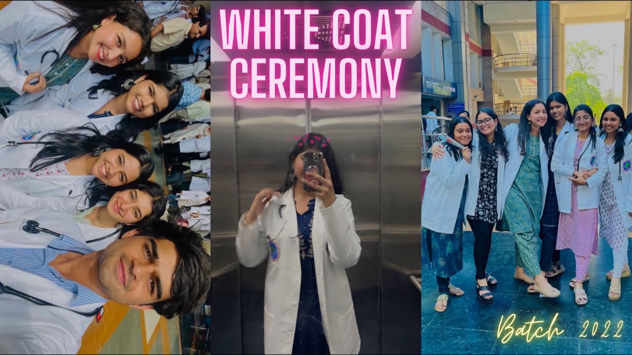WHITE COAT CEREMONY💖 | ABVIMS & Dr. RMLH, New Delhi | Batch 2022 | Devika Anand - YouTube