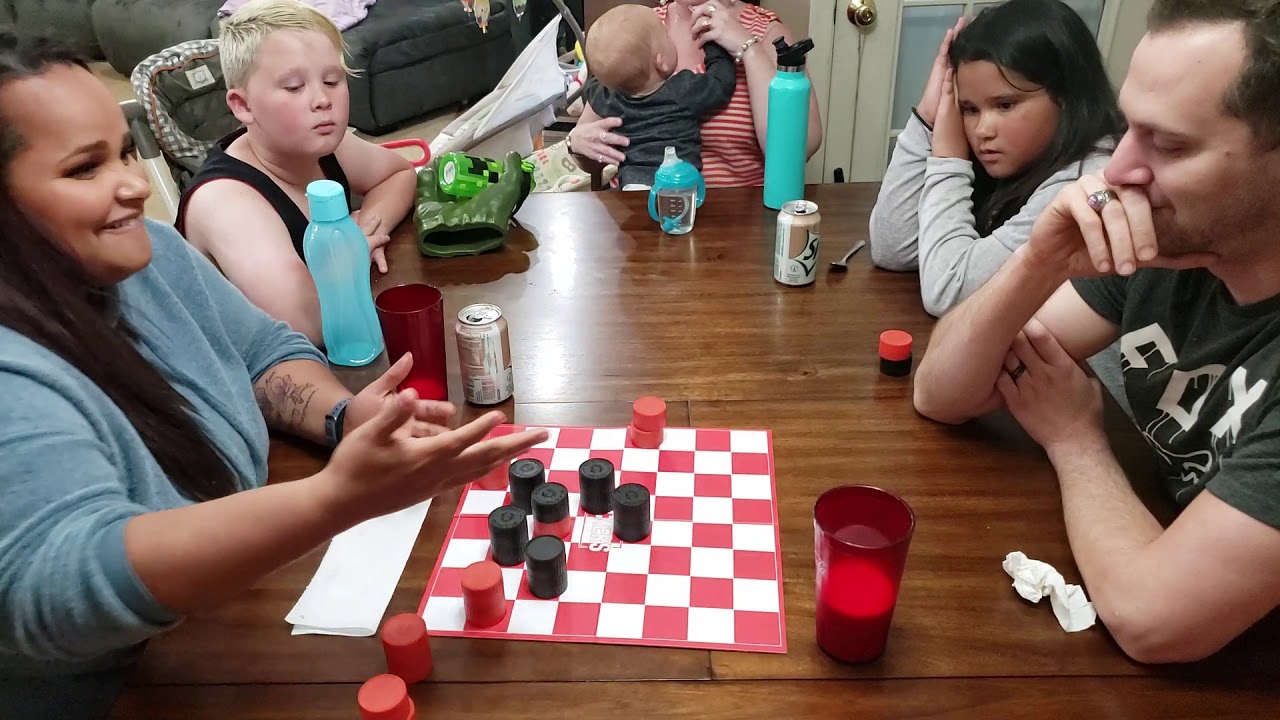 Alex and Alaina grim reaper checker challenge part 2 - YouTube