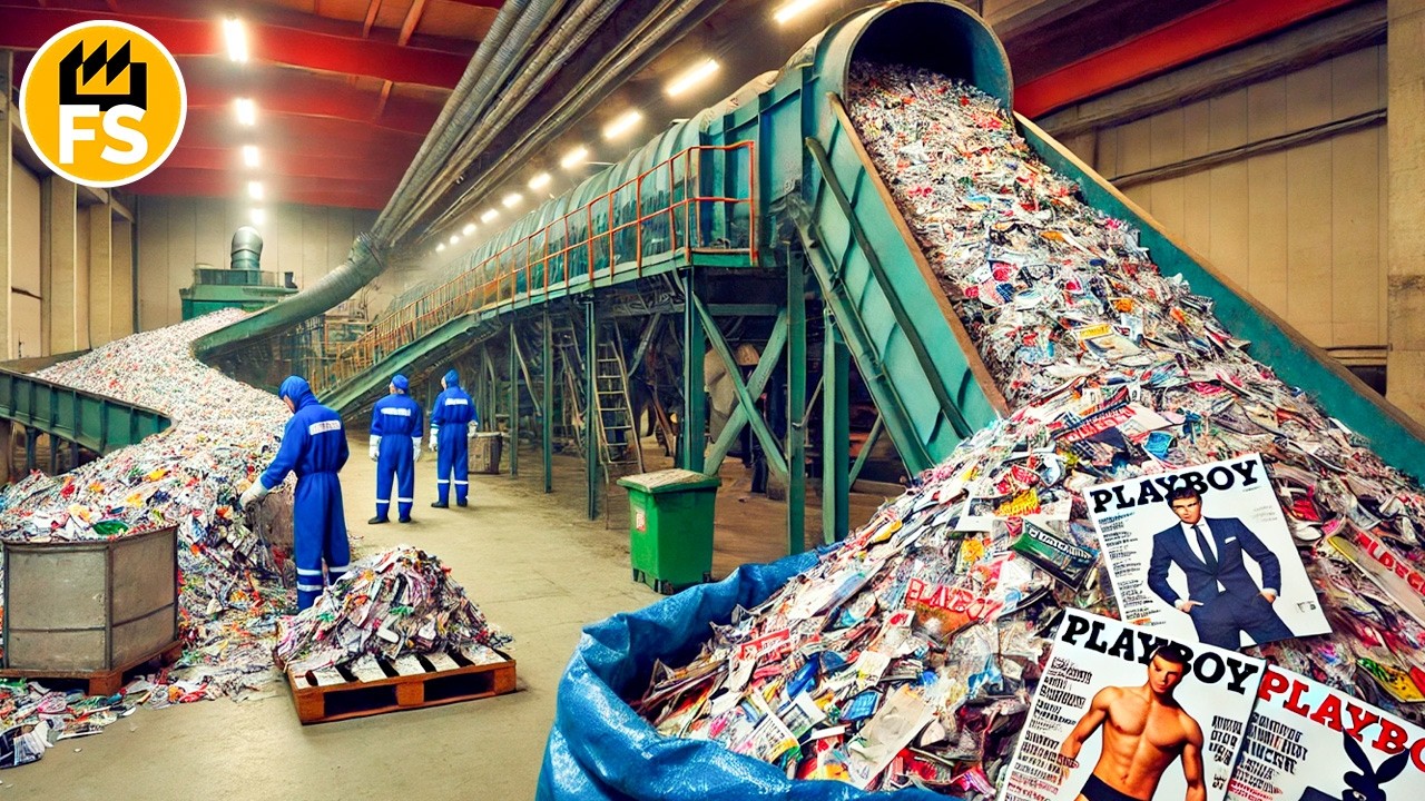 10,000 Tons of Paper Recycled Daily: The Fascinating Journey of Old ...