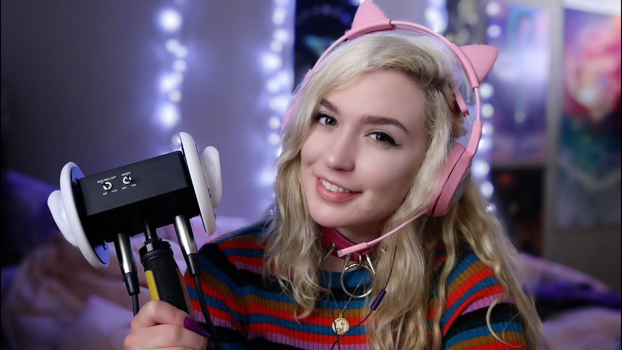 Let me try something new... ♡ 😴💖 ♡ ♡ (& attempt at purring) ASMR - YouTube