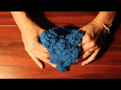 ASMR Kinetic Sand ~ Whispering ~ Visual Relaxation - YouTube
