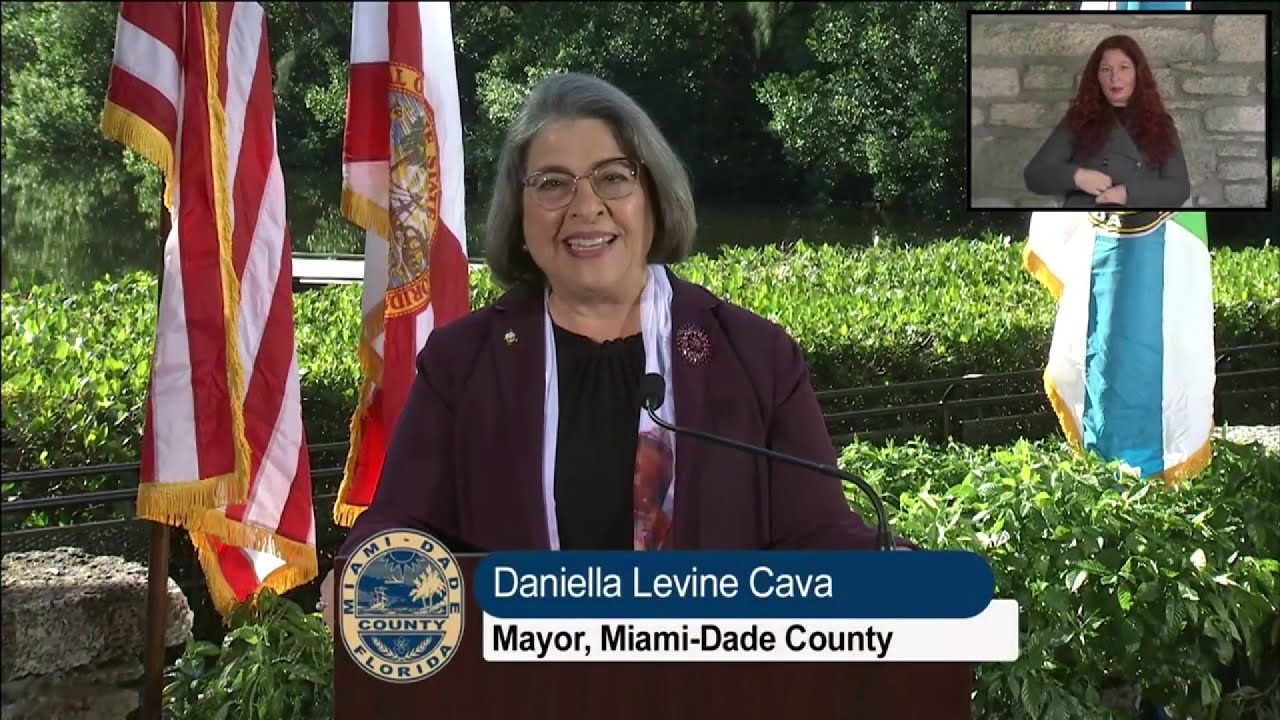 Miami-Dade County mayor delivers state of the county address - YouTube