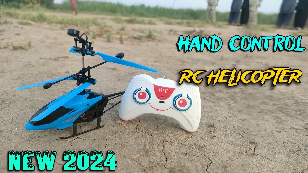 Hand Sensor RC Flying helicopter Unboxing & Testing | Infrared ...