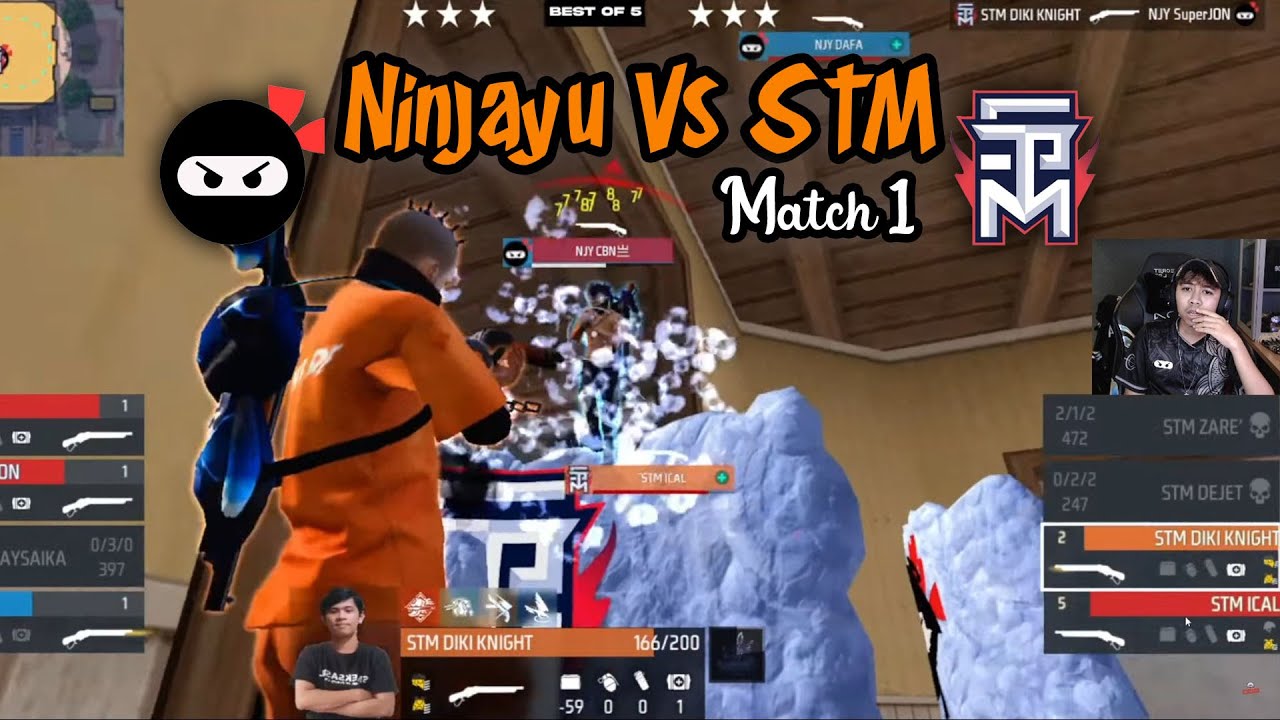 NINJAYU Vs STM?! ANJIR TERNYATA ANAK STM NGERI CUY!! - MATCH 1 - YouTube
