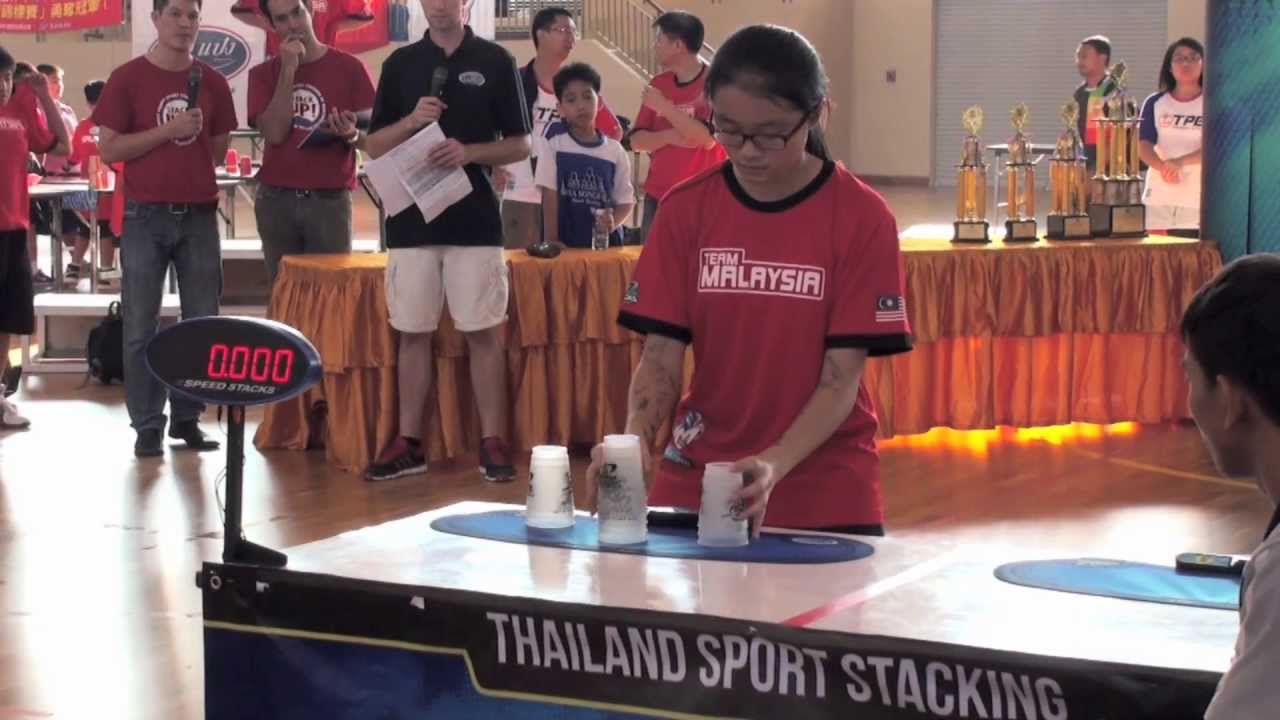 Thailanddd! Asian Sport Stacking Championships 13' - YouTube