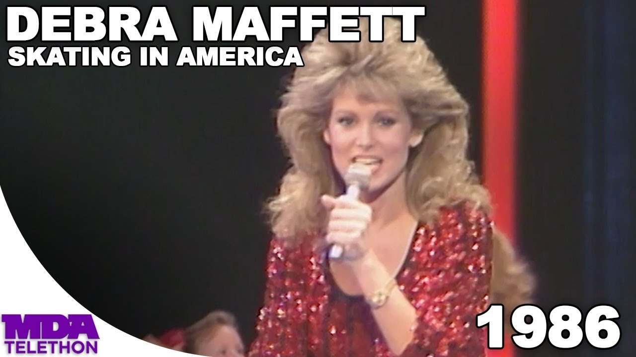 Debra Maffett - Skating In America | 1986 | MDA Telethon - YouTube