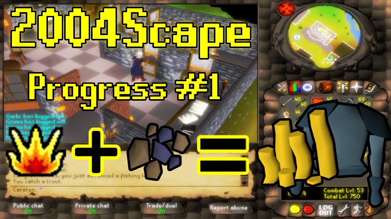 Mithril Moneyprinting $$$ - 2004Scape Progress #1 - YouTube