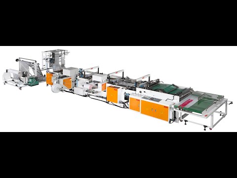 Side sealing machine with round hole punch & Reinforcement device - YouTube