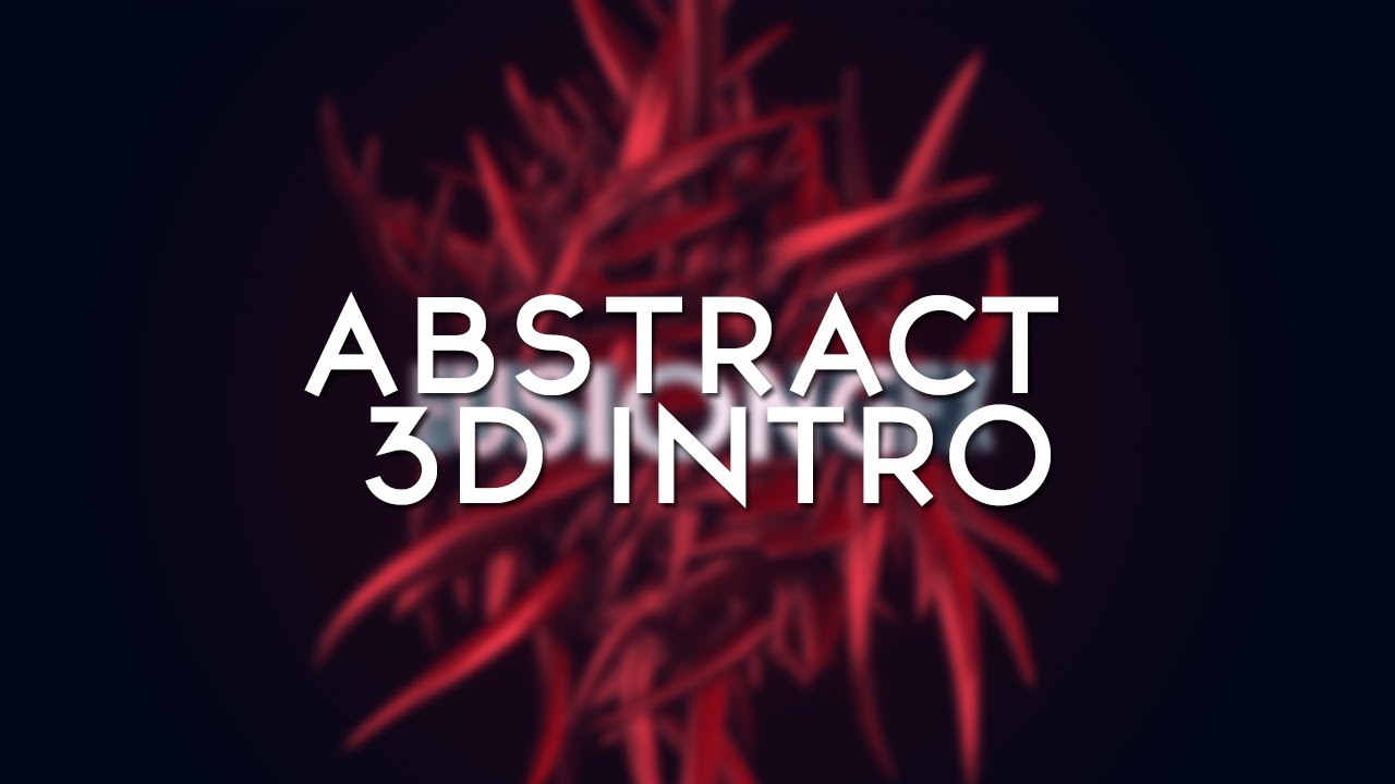 Abstract 3D Intro by FusionGFX - YouTube