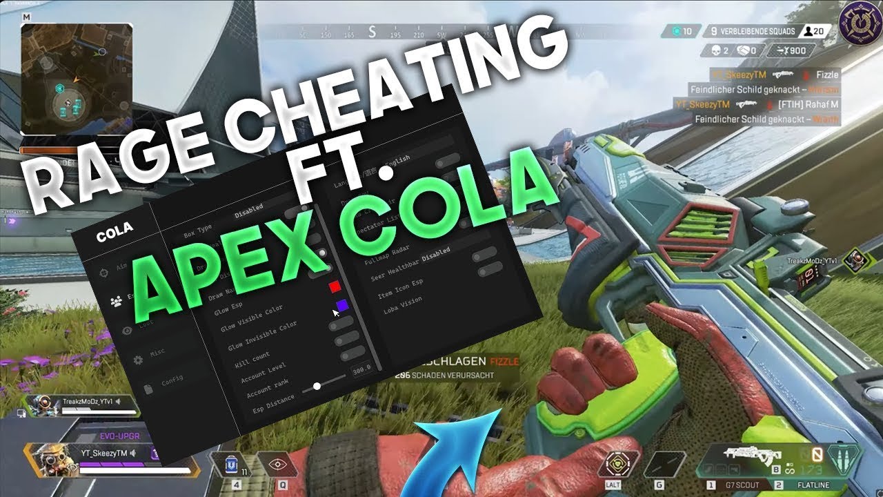 Destroying lobbies with Legit Cheat in Apex 🎯 (Cola) - YouTube