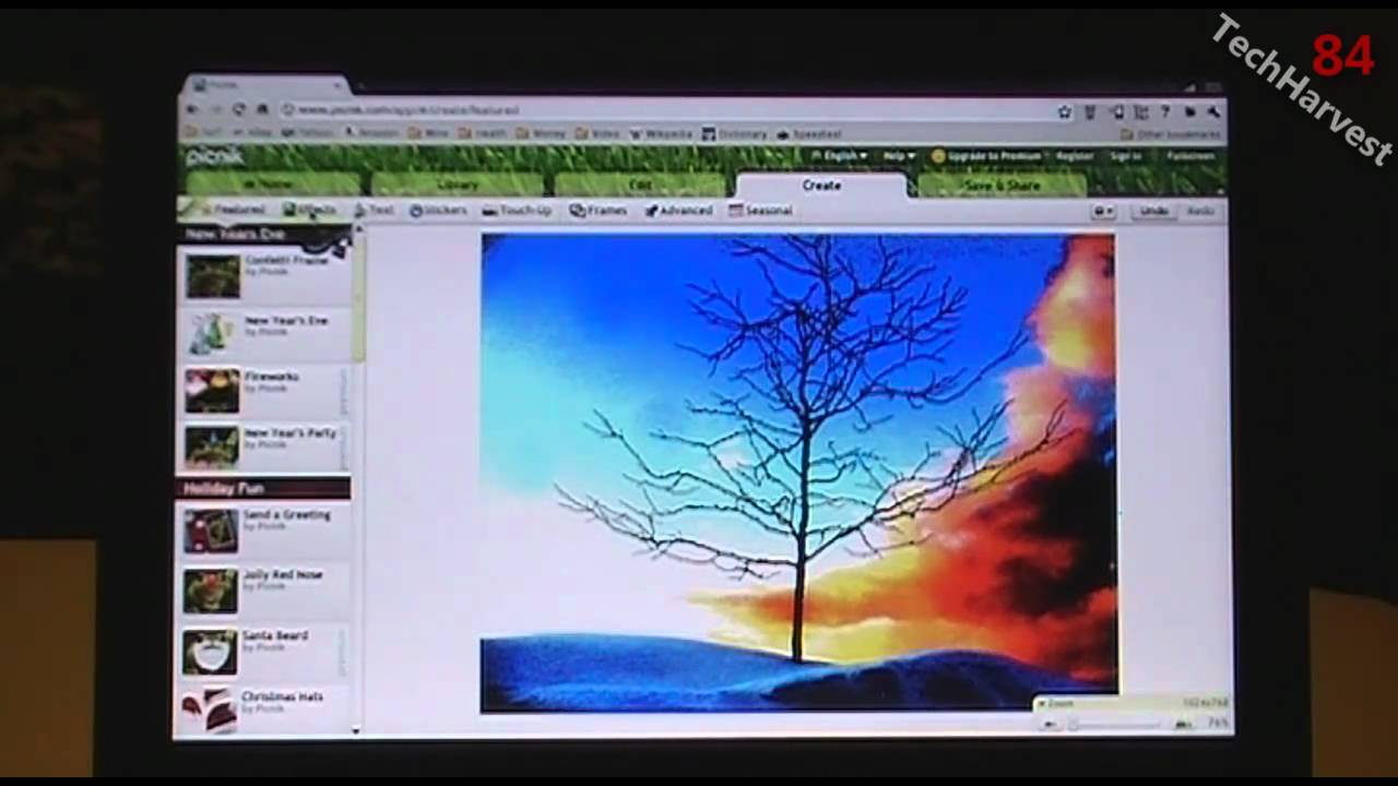 Chrome OS: Editing Pictures On The CR-48 Notebook With Picnik Photo ...