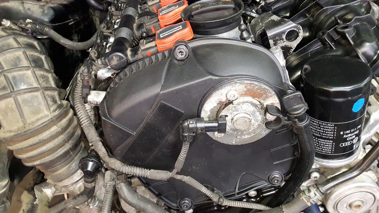 Двигатель AUDI CDNC первый запуск после капремонта. - YouTube