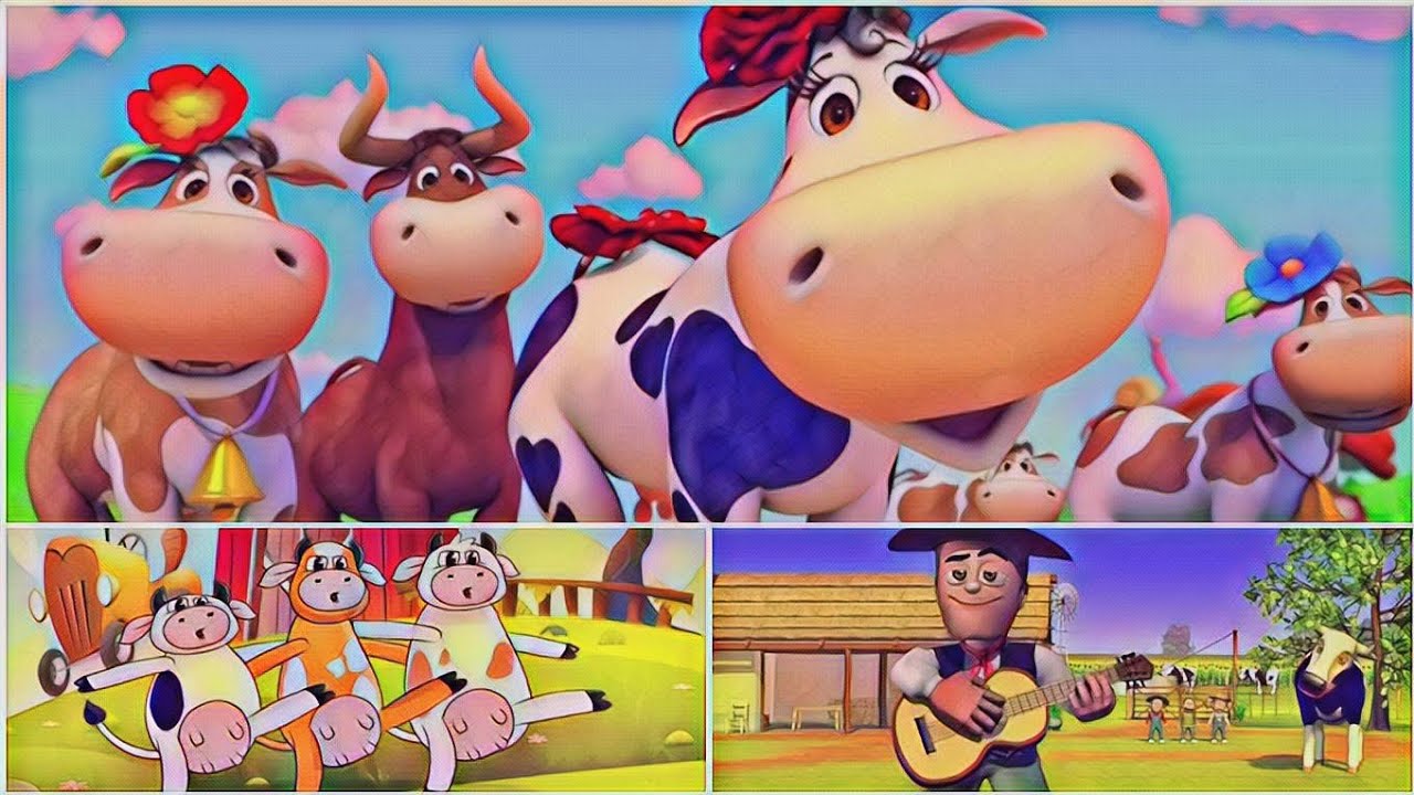 La vaca lola - Lola the Cow | Zenon con Dave and Ava y Hey kids Cute FX ...