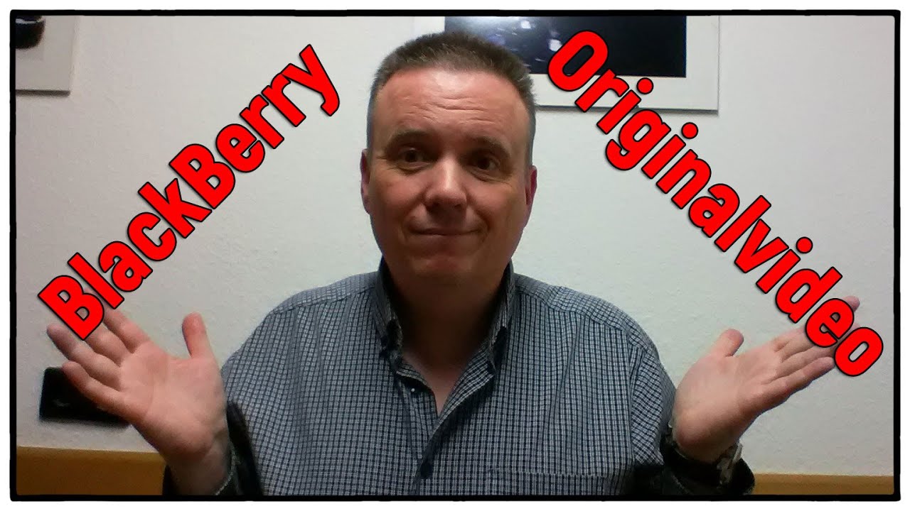 Technik Nostalgie: BlackBerry Leap Smartphone (2015) Originalvideo 2/2 - YouTube