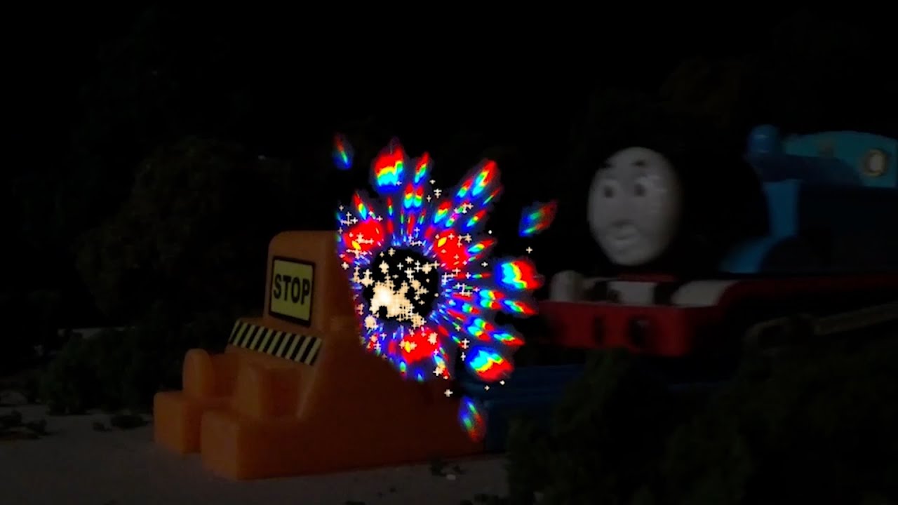 Thomas and the Magic Railroad "Clip" Through The Buffers (Trackmaster ...