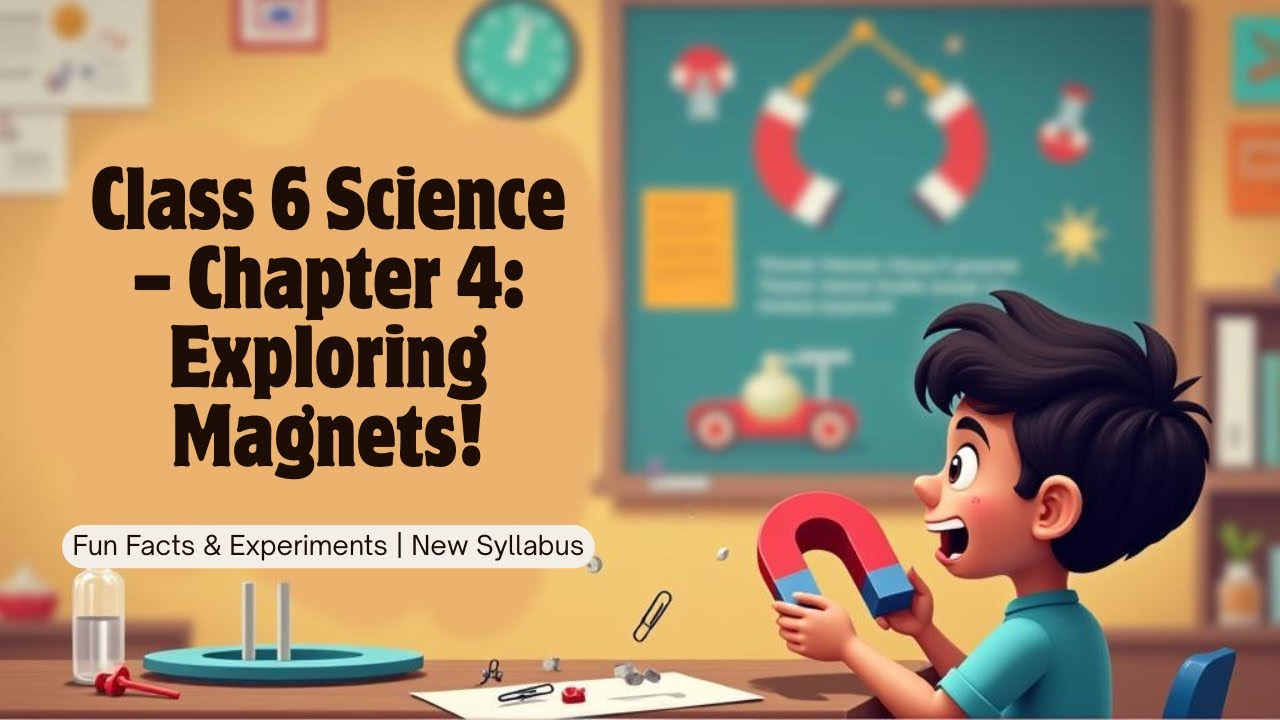 "Class 6 Science Chapter 4: Exploring Magnets - Fun Facts & Experiments ...