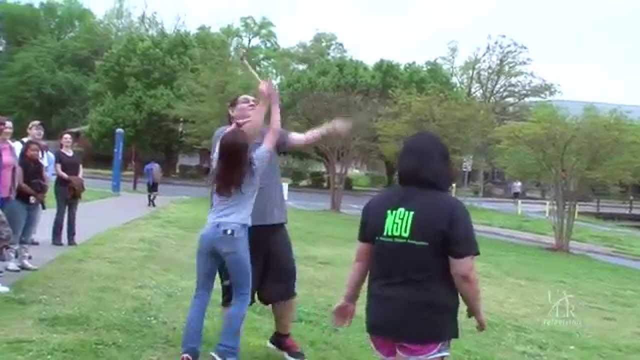 Cherokee Stickball at UALR - YouTube