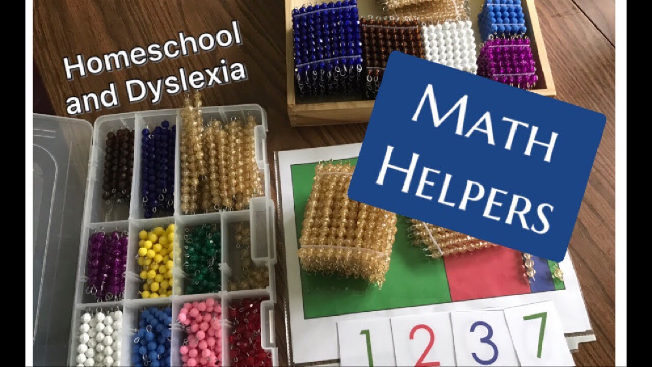 Homeschool Helpers Math Gadgets Manipulaives for Dyslexia Dyscalculia ...