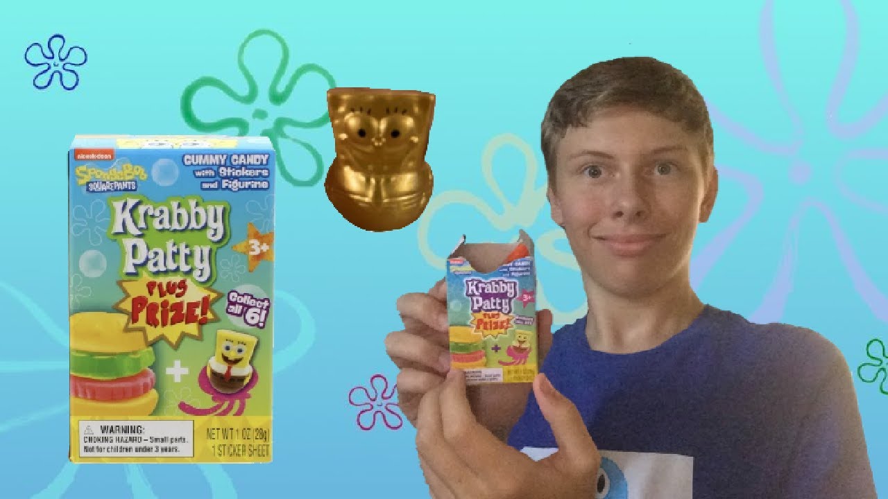 Opening 3 SpongeBob Squarepants Krabby patty plus prizes (TO FIND A ...