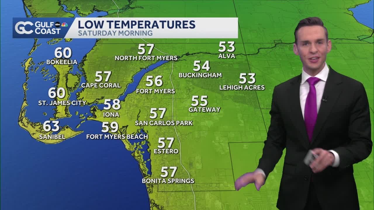 The chilliest weather of the season coming to Southwest Florida - YouTube