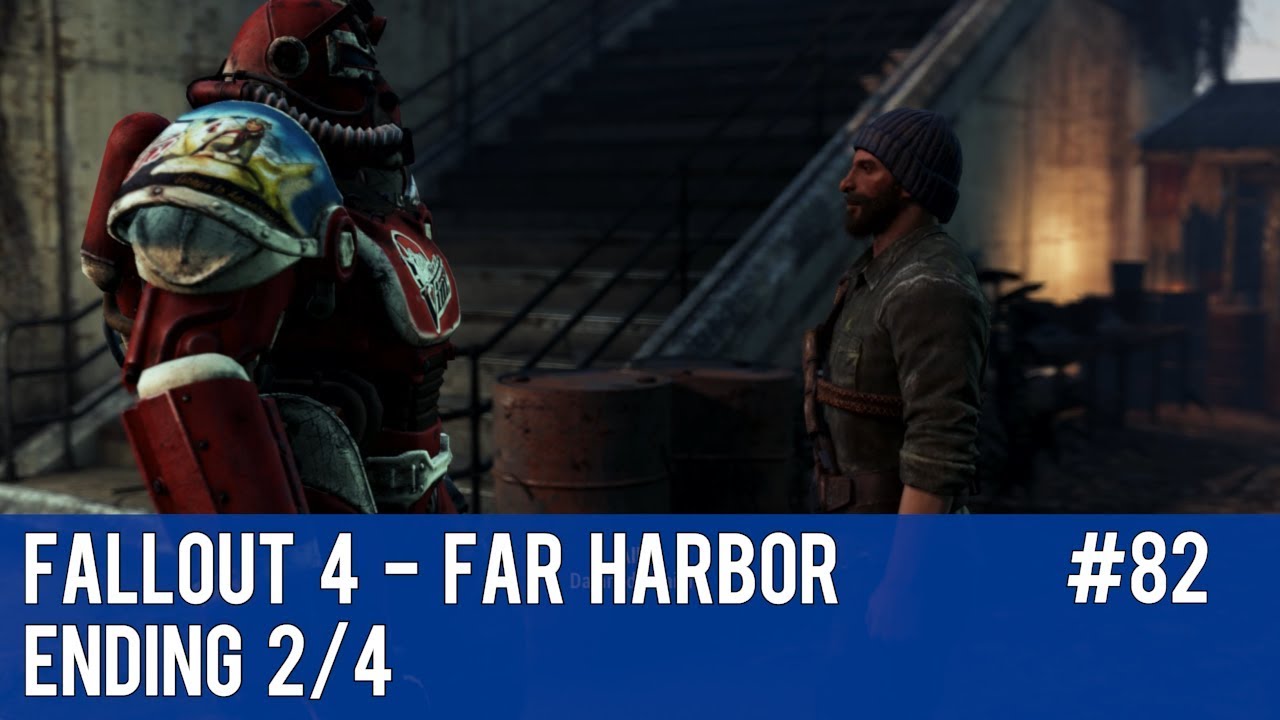 Fallout 4 - Far Harbor Gameplay Walktrough Part 82 - Ending 2/4 Destroy ...